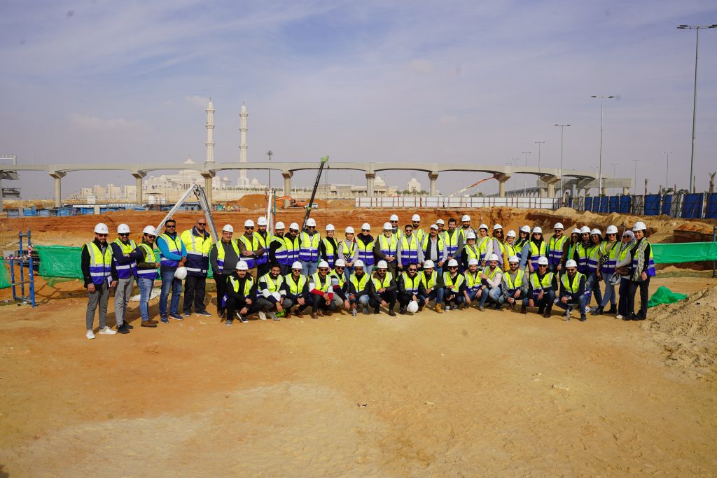 Menassat Developments Site Visit to Podia Tower - Menassat Developments